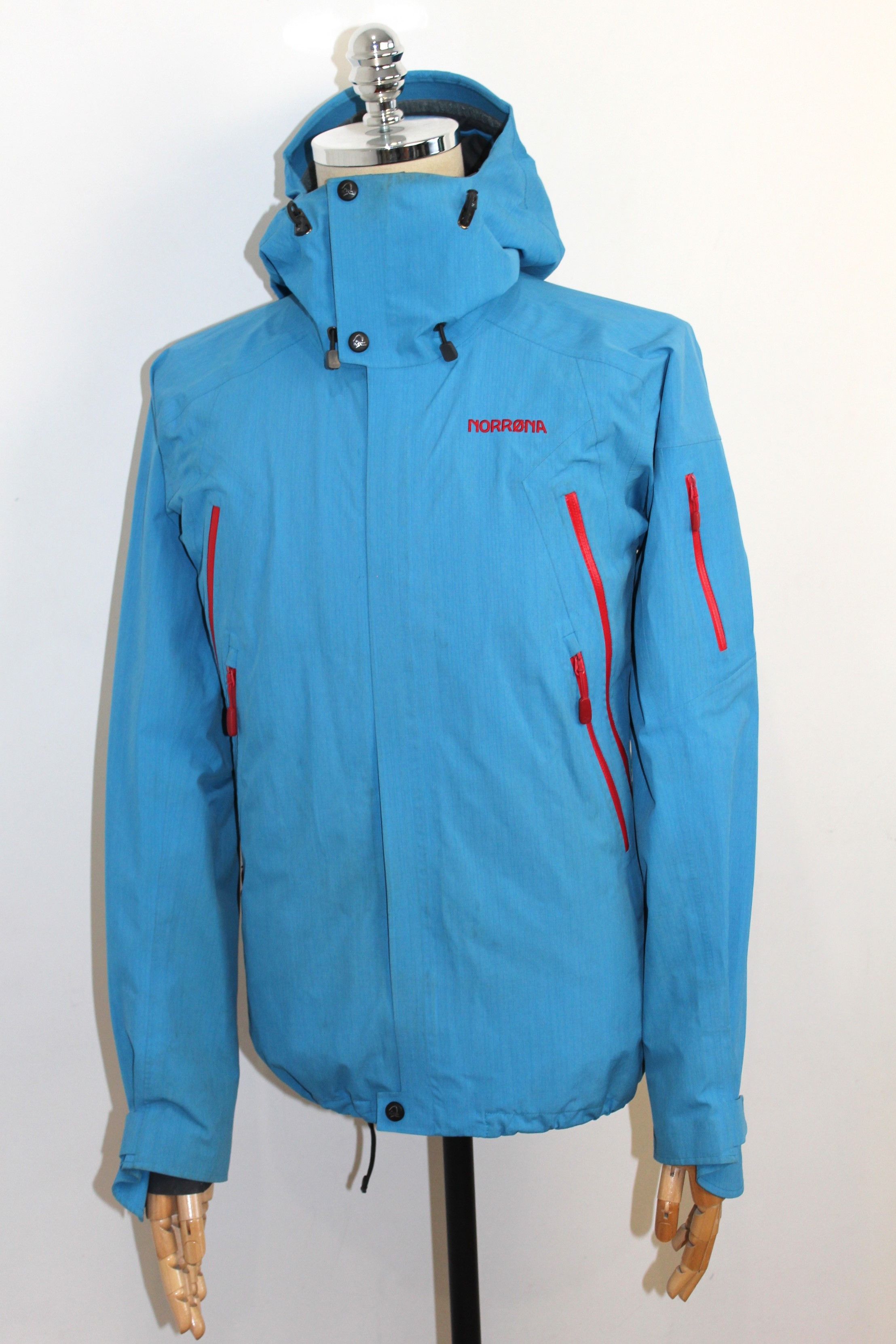 Norrona Men's Norrona Narvik Outdoor Blue Jacket Size S | Grailed