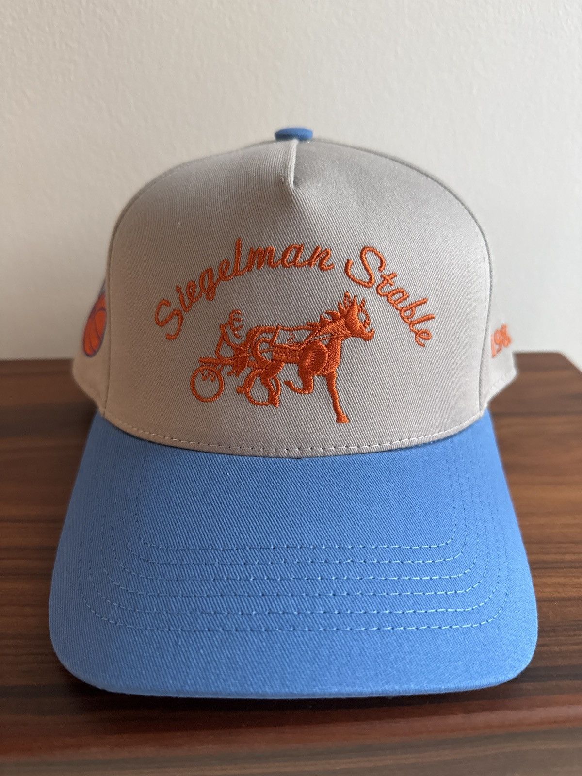Siegelman Stable Siegelman Stable Knicks 5 Panel Snapback | Grailed