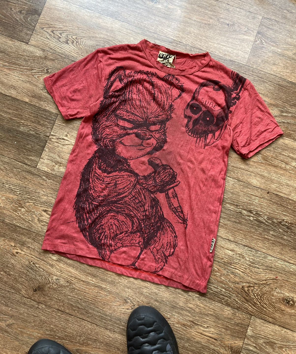 20471120 × Beauty Beast × Vintage Vintage Adult Y2K Style Horror T ...