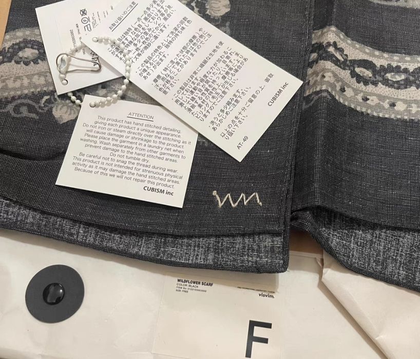 Visvim VISVIM WILDFLOWER SCARF | Grailed