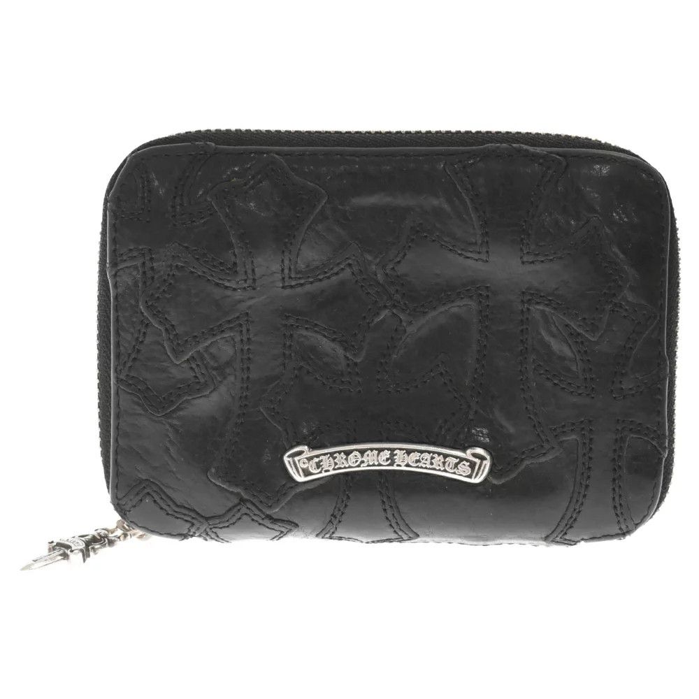 Chrome Hearts Chrome Hearts 'Bank Robber' Cross Patch Wallet | Grailed