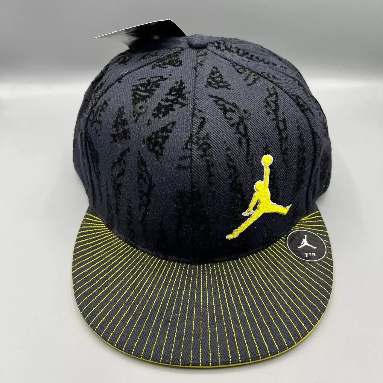 Jordan Brand Air Jordan Hat Men 7 7/8 Cement Elephant Jumpman Fitted ...