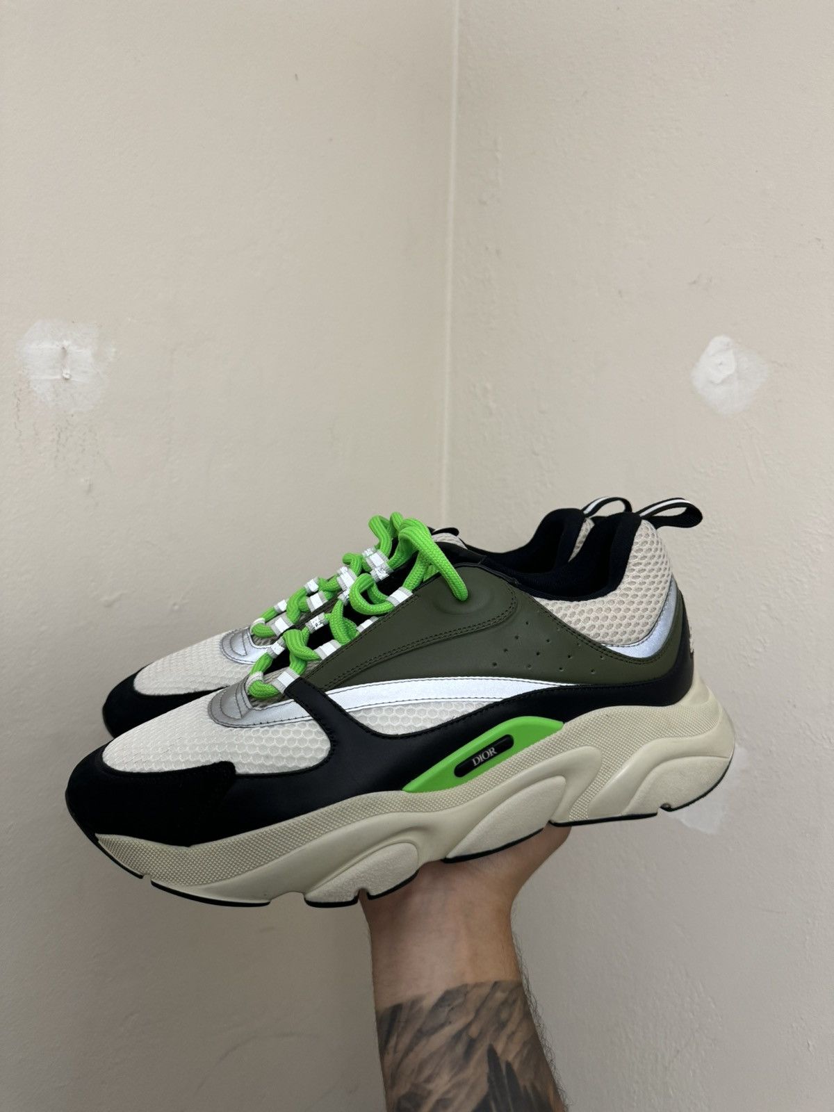 Dior DIOR B22 Sneaker Neon Green | Grailed