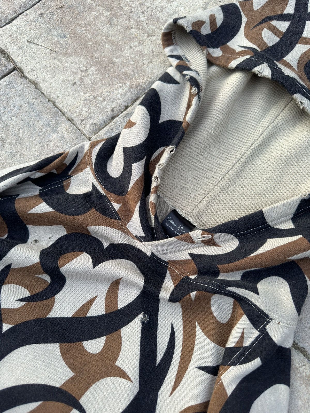 Number (N)ine Number Nine AW04 Tribal Hoodie | Grailed