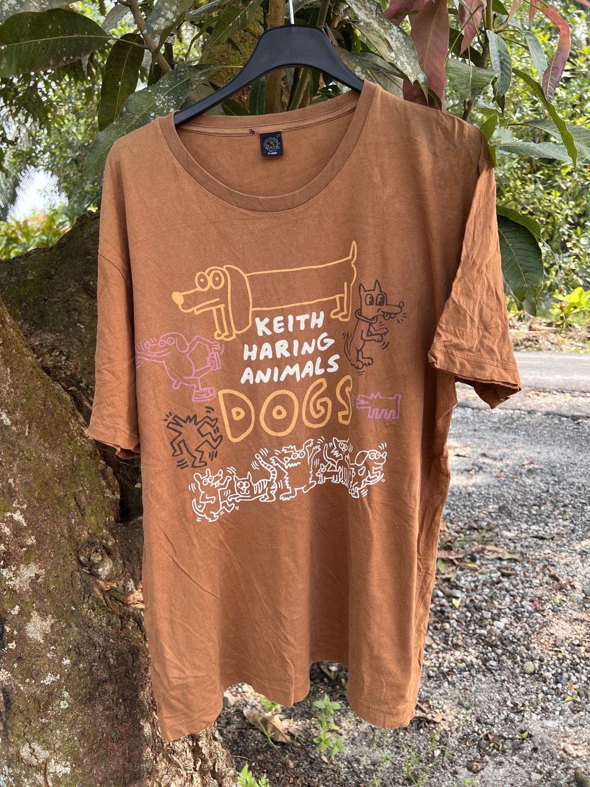 Keith Haring × Uniqlo UT Keith Haring Animal Dogs | Grailed