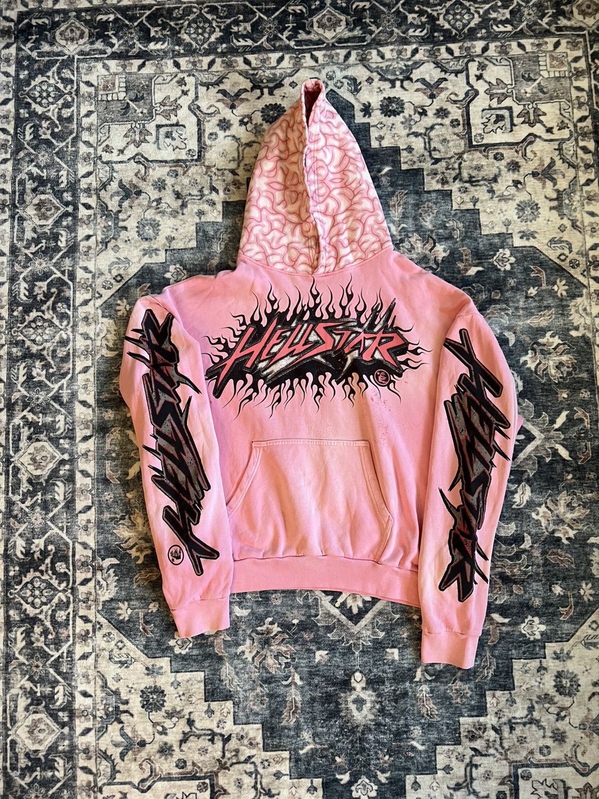 HELLSTAR Hellstar Brainwashed with Brain Pink | Grailed