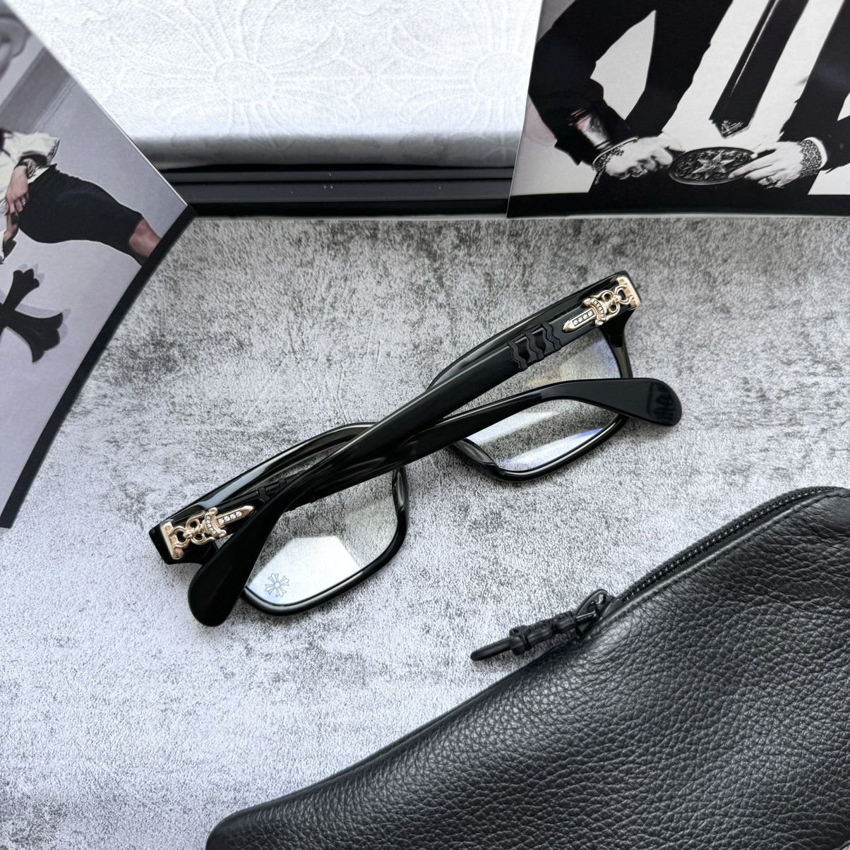 Chrome Hearts Chrome Hearts TESTERICAL Pave Diamond 18k Gold Plated ...