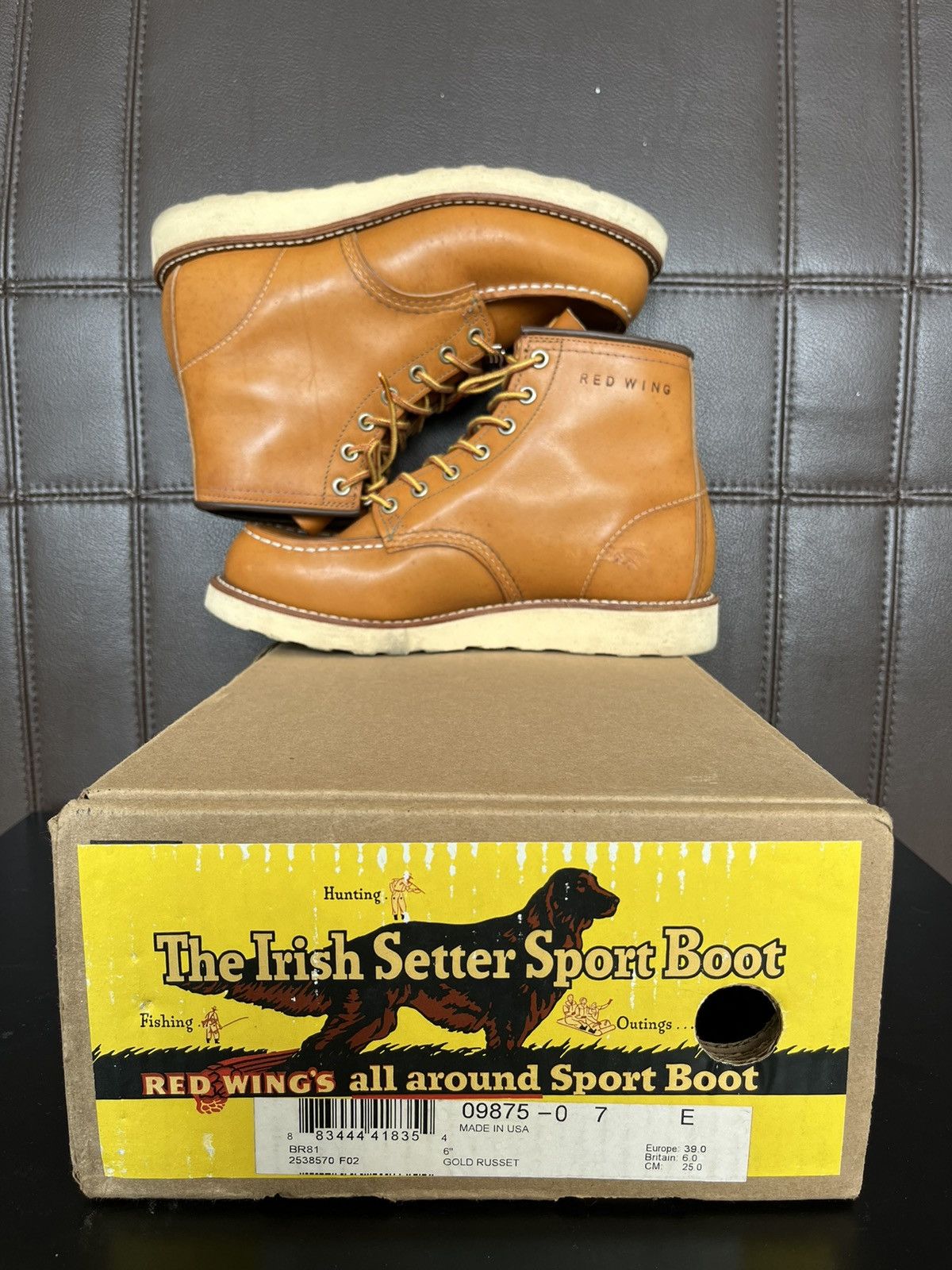 Red Wing × Vintage REDWING 9875 IRISH SETTER | Grailed