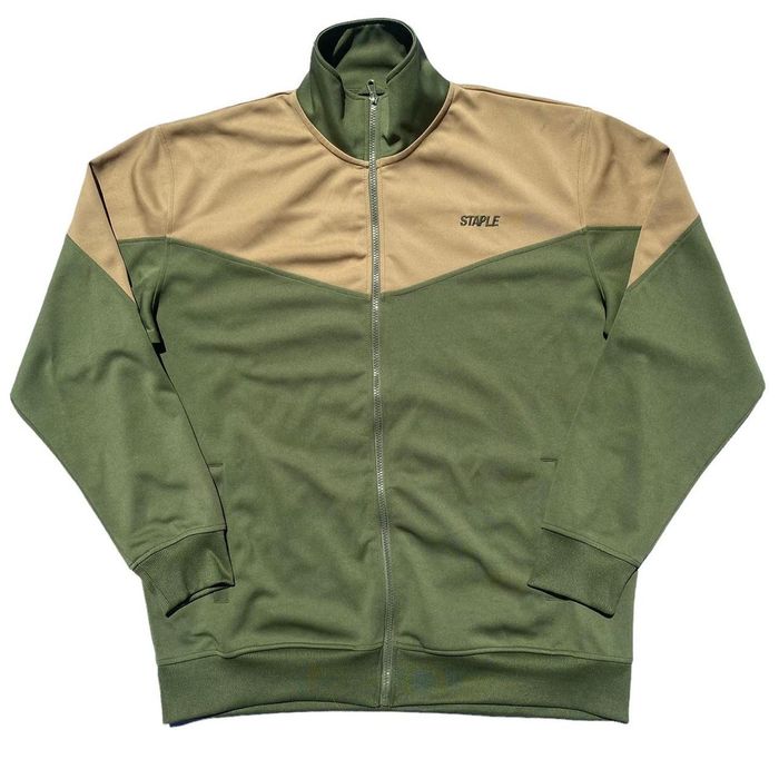 Staple Green and Brown Staple Pigeon Jacket | Grailed
