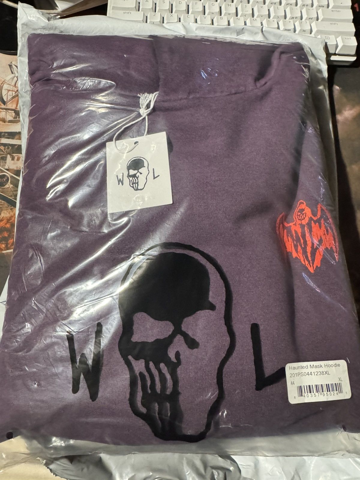 Warren Lotas Warren lotas forbidden mask goosebumps hoodie | Grailed
