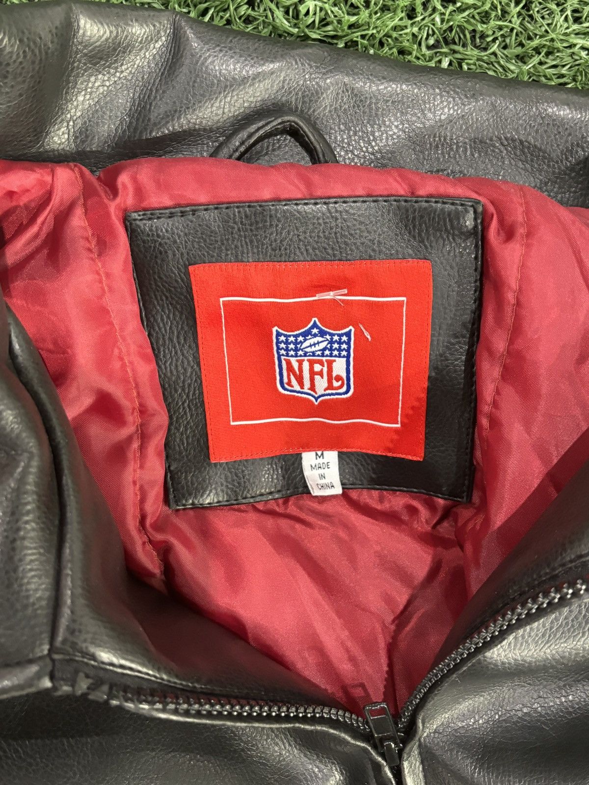NFL Redskin Leather Jacket | Grailed