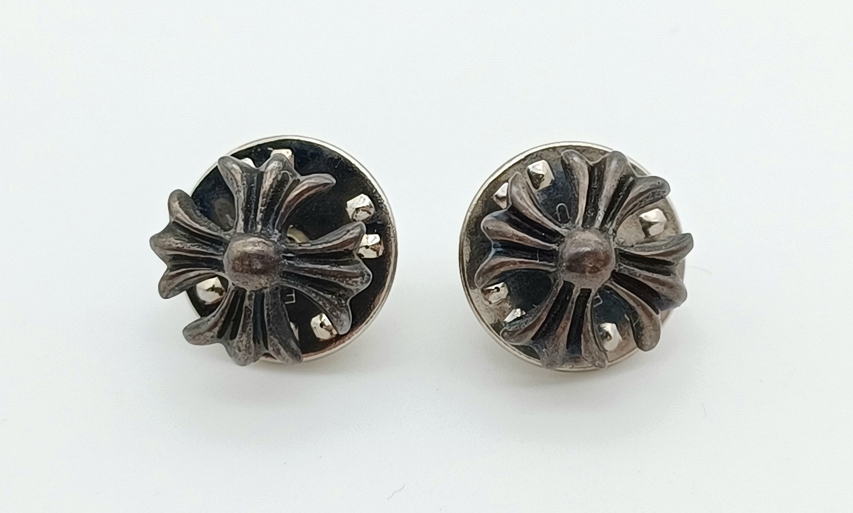 Chrome Hearts Chrome Hearts Gothic Plus Cross push pins *NEW* | Grailed