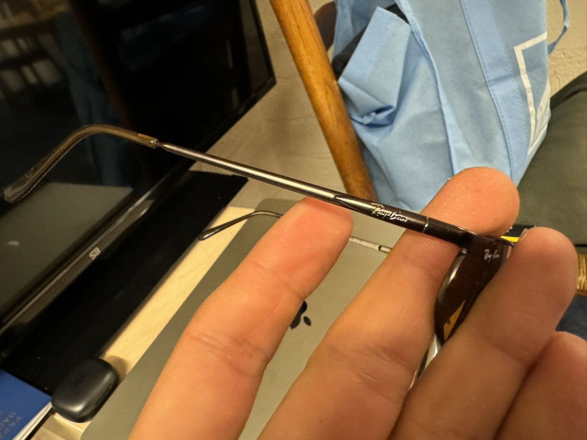 RayBan × Vintage RAY-BAN RB 3131 004 AVIATOR SPORT EYEGLASSES ...