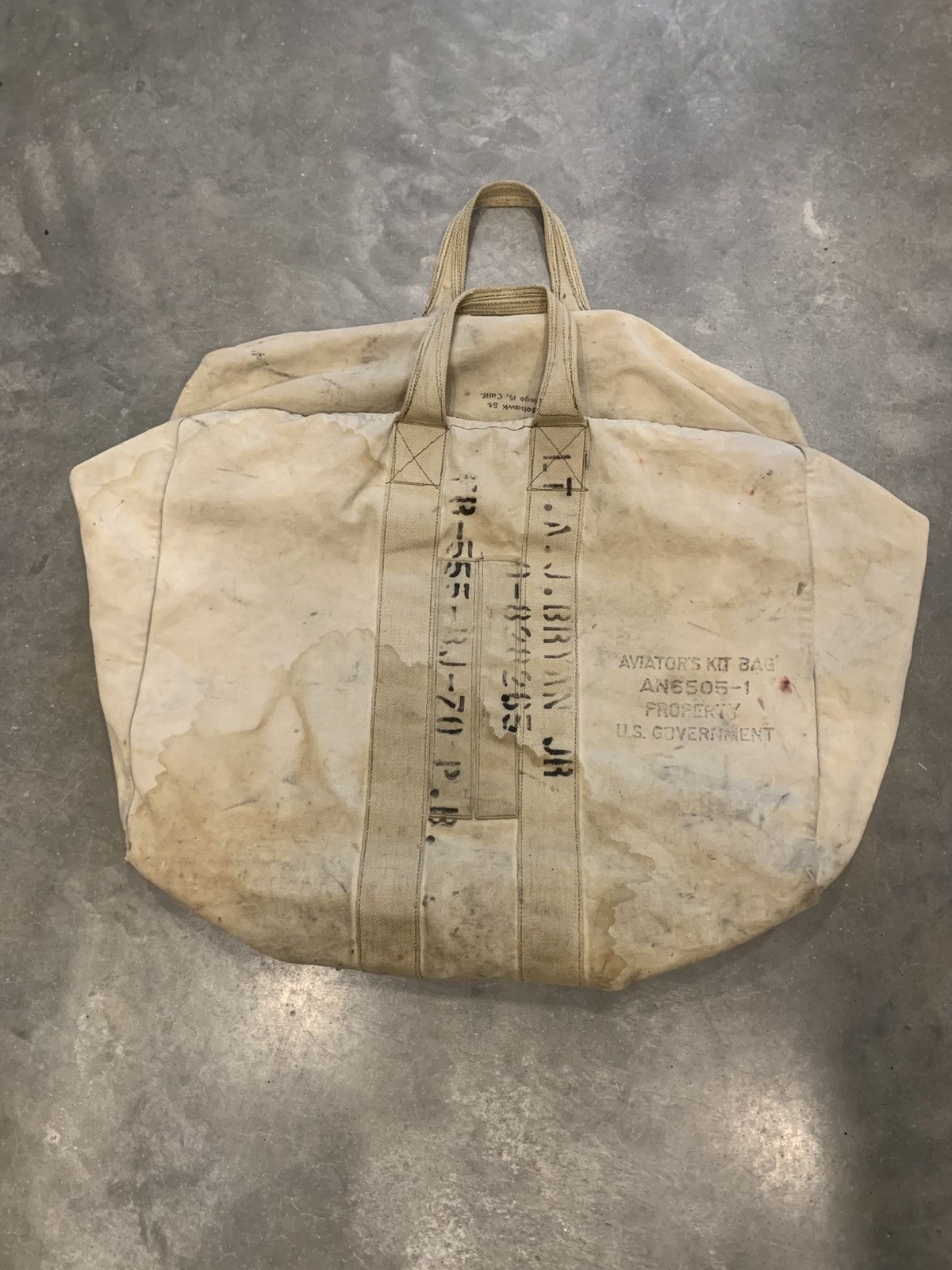 Vintage WWII aviator Kit Flight Bag true vintage military army | Grailed