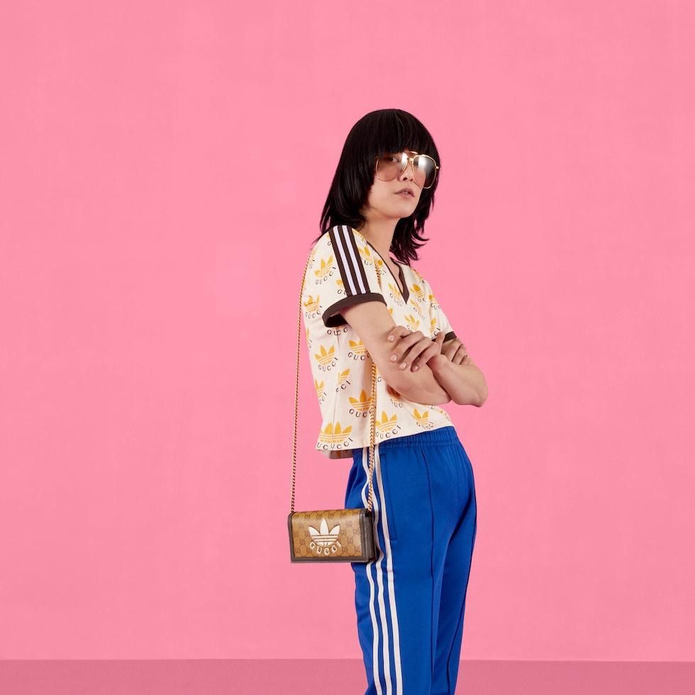 Adidas × Gucci 💥LIMITED💥Gucci X Adidas Wallet on a Chain Bag | Grailed