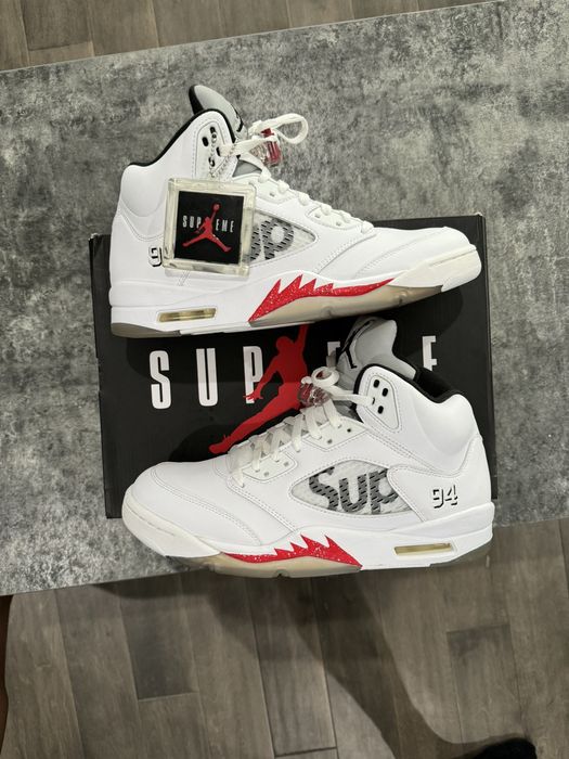 Supreme Jordan 5 Retro Supreme | Grailed