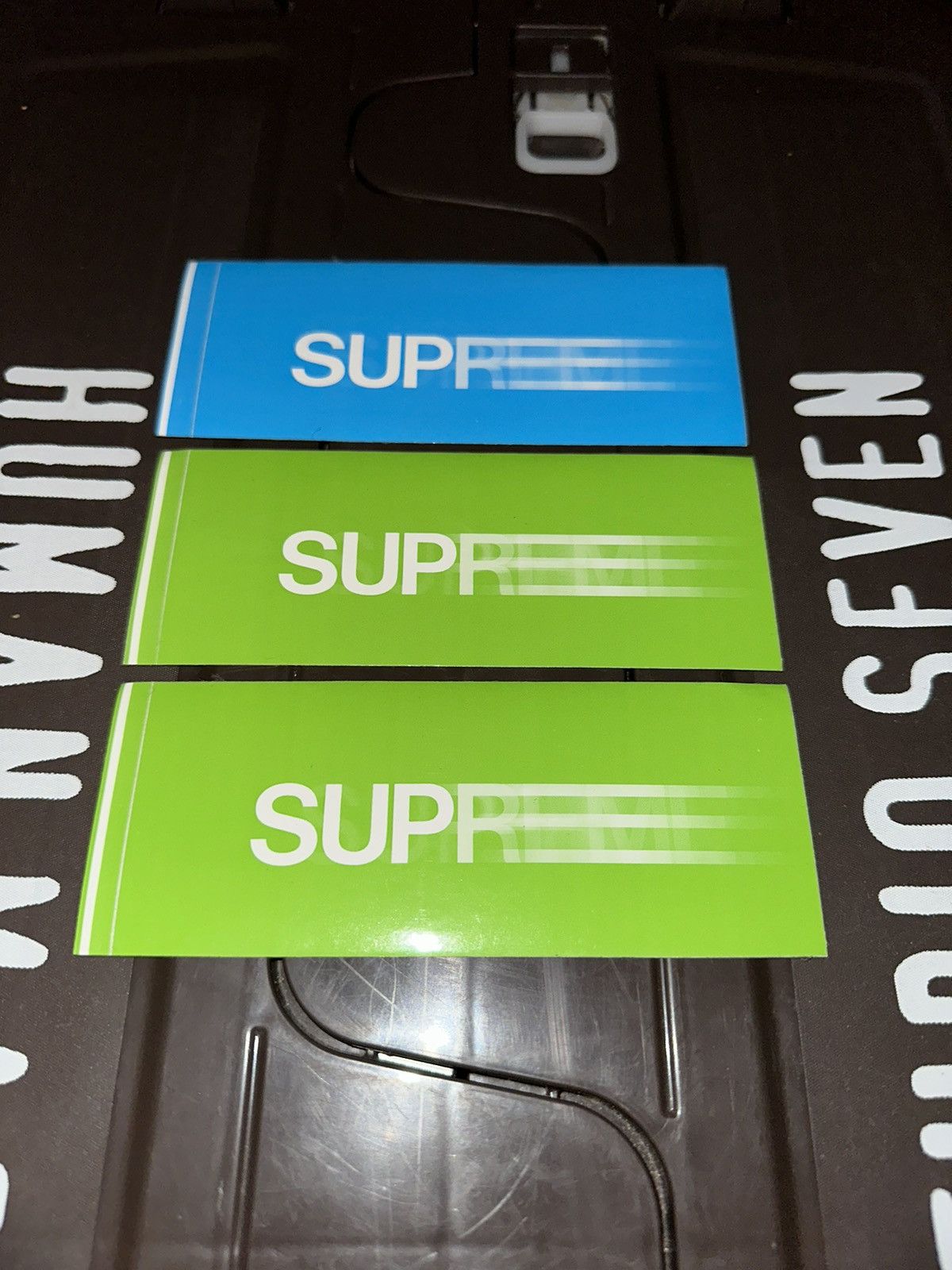 Supreme Supreme 1998 Motion Logo Sticker Set (3 Included) | Grailed