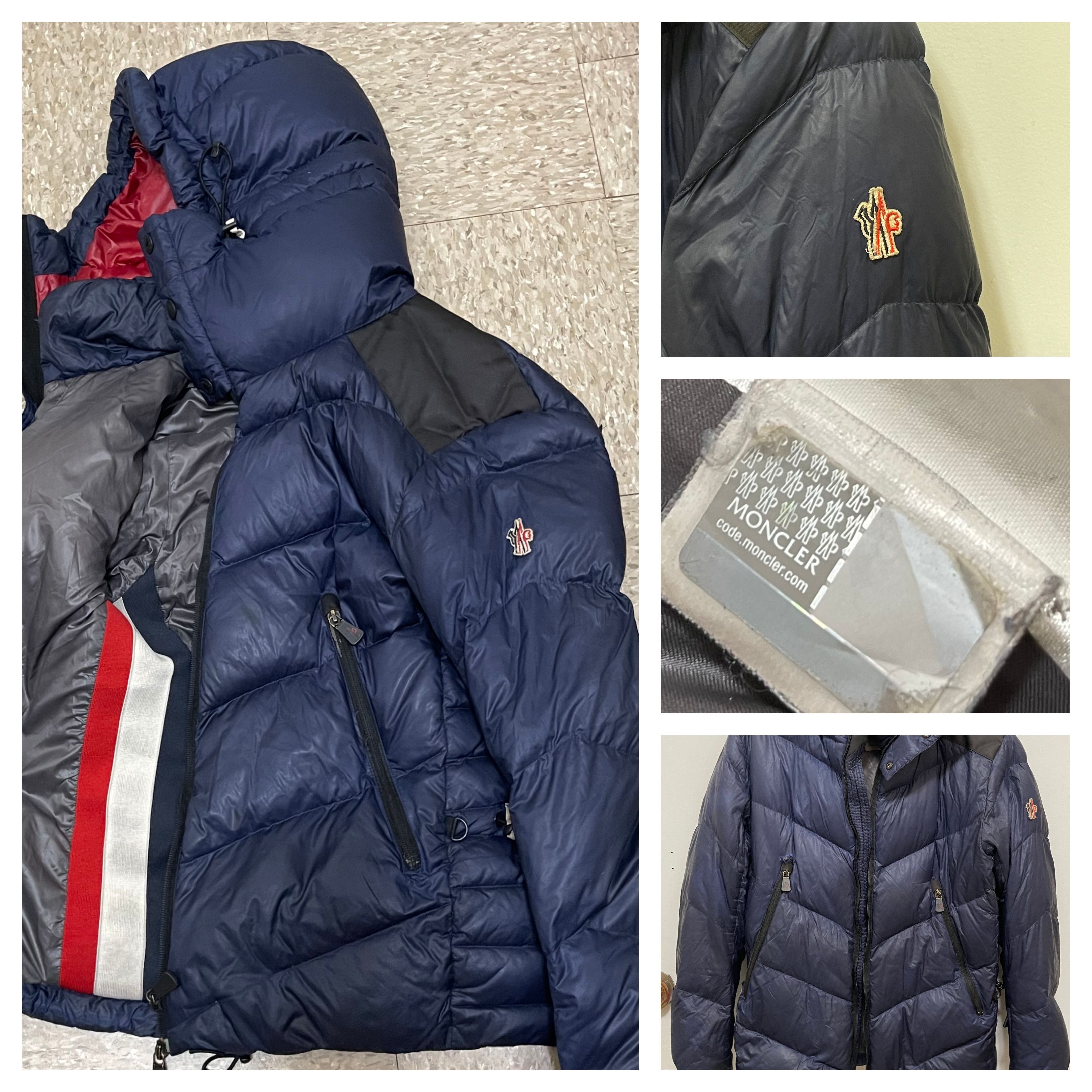 Moncler Moncler Grenoble Beckler padded jacket WORN AS IS DAMAGED | Grailed