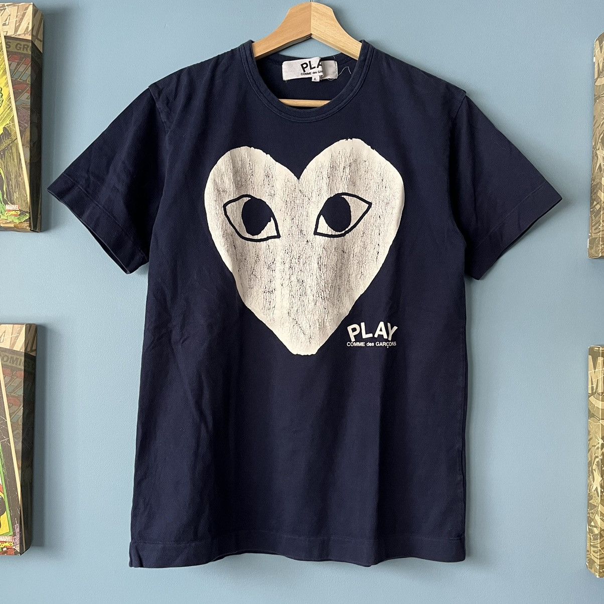 Comme des Garcons PLAY CDG Play Tee Shirt | Grailed