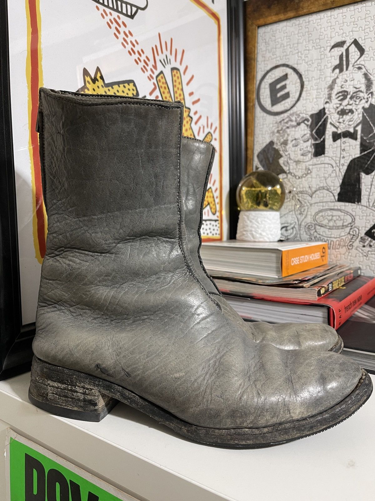 Carol Christian Poell CCP Tornado Zip Boots | Grailed