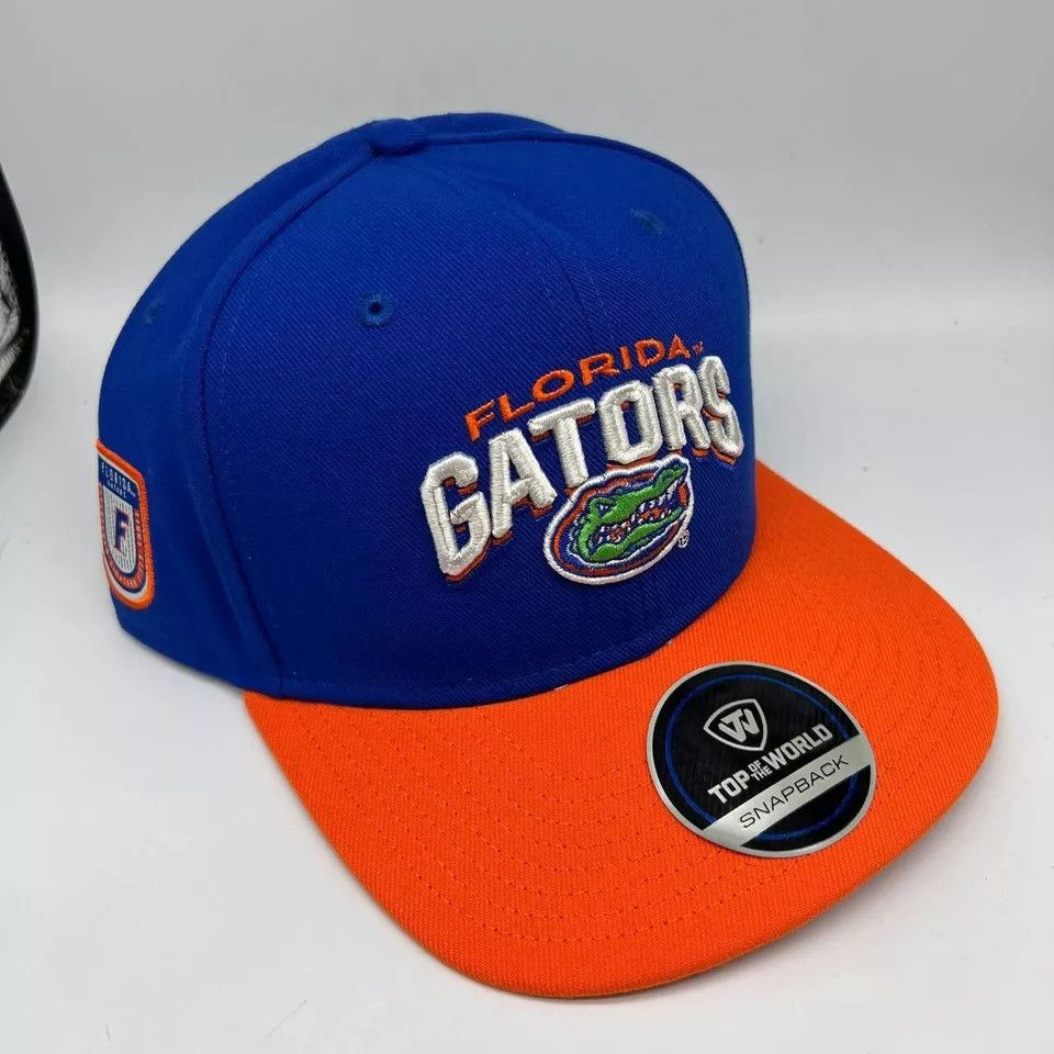Top Of The World Florida Gators NCAA Hat Snapback Cap Blue New Men ...