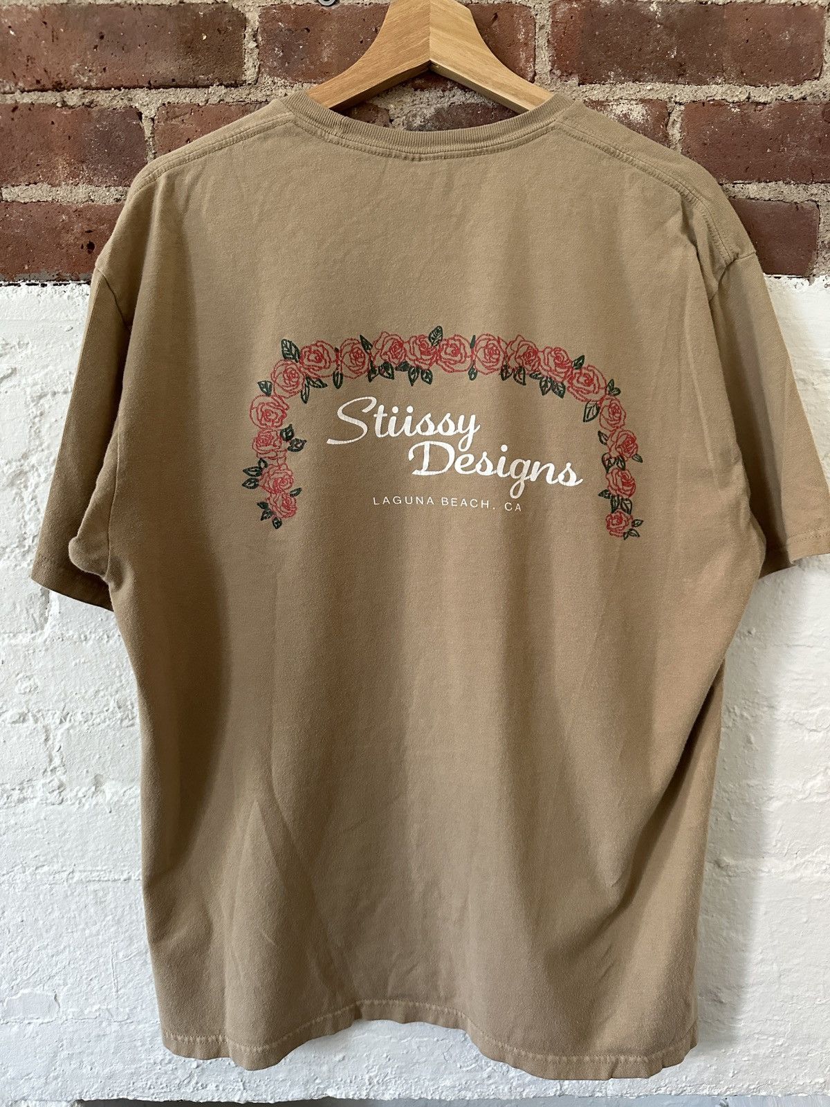 Stussy Stussy Designs Floral Laguna Beach tee | Grailed