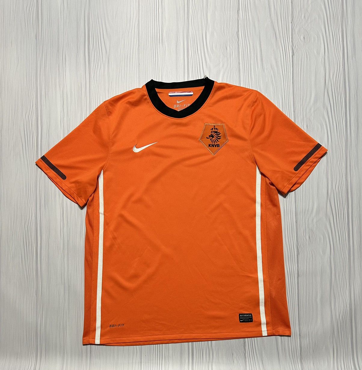 Streetwear × Vintage Nike Holland Nederland KNVB Soccer Jersey T-Shirt | Grailed