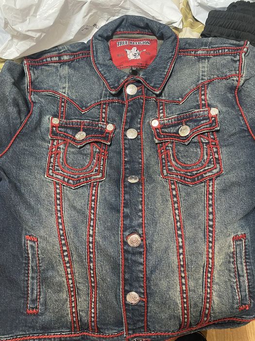 True Religion True Religion Jimmy Rope Stitch Jean Jacket | Grailed