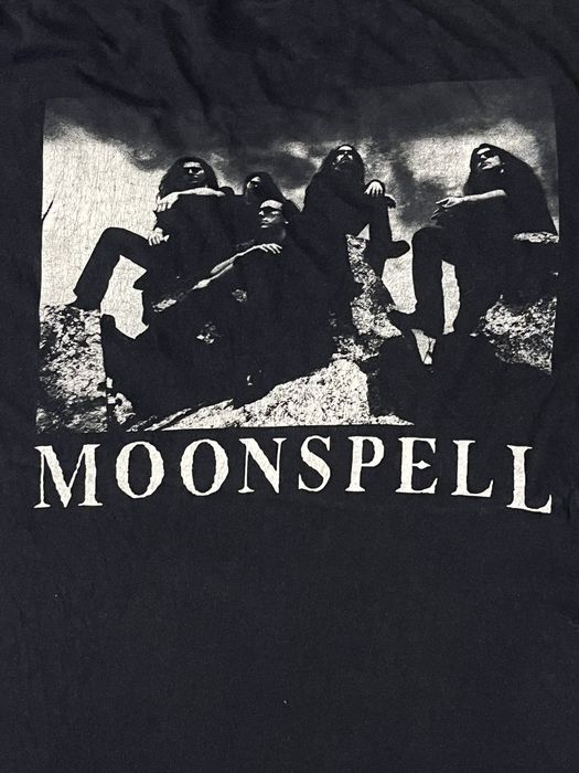 Vintage 1996 Moonspell Irreligious Blue Screen Star Tag | Grailed