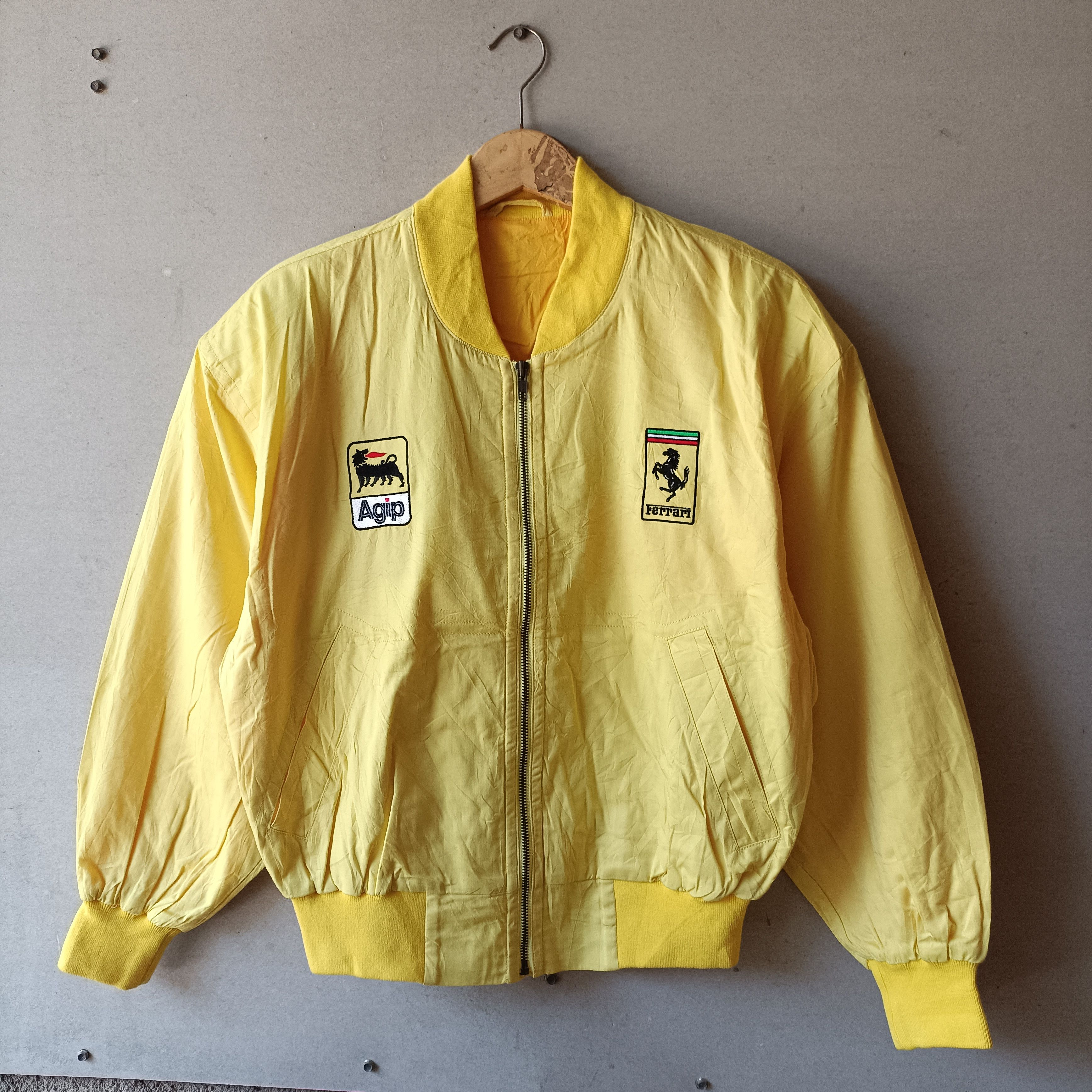 Ferrari Vintage 1986 Promoprint Ferrari Agip Racing Team F1 Jacket ...