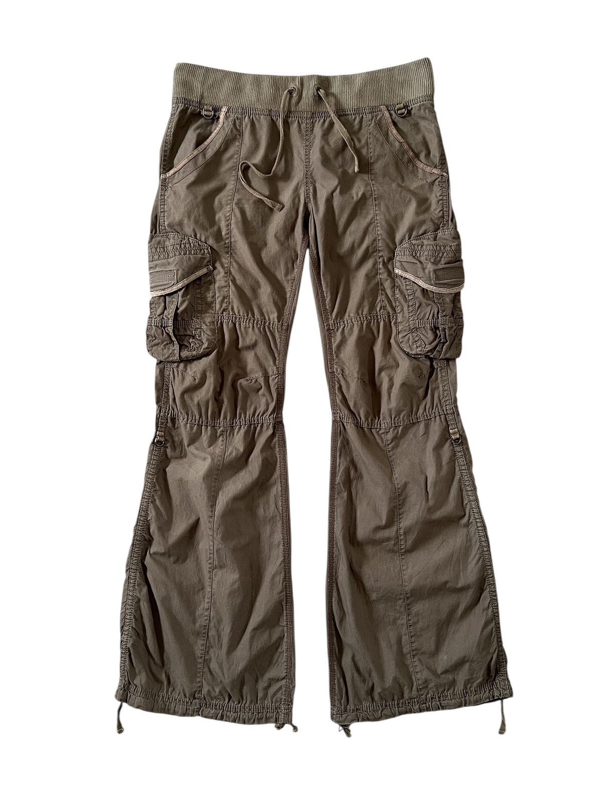 GOA Vintage Goa Flare Parachute Cargo Pants | Grailed