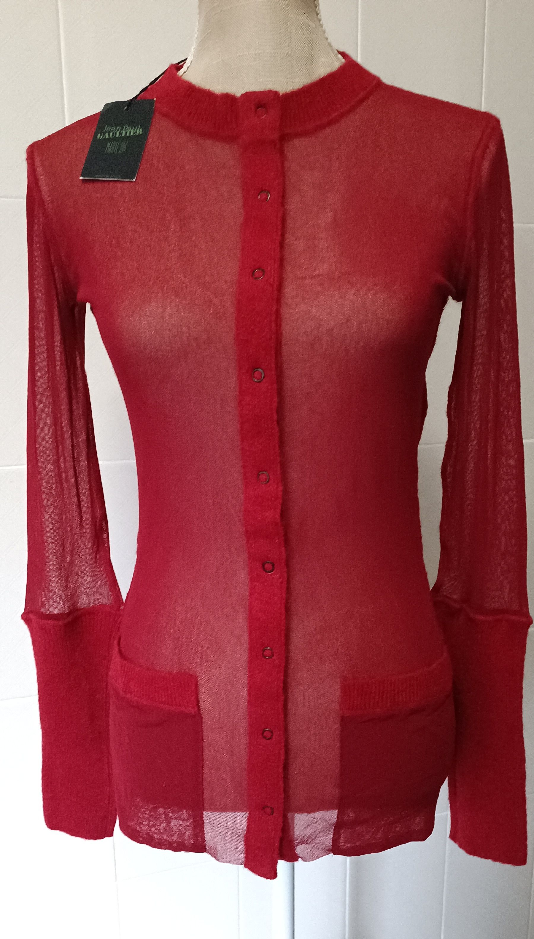 Archival Clothing × Jean Paul Gaultier × Luxury Unworn red vintage ...