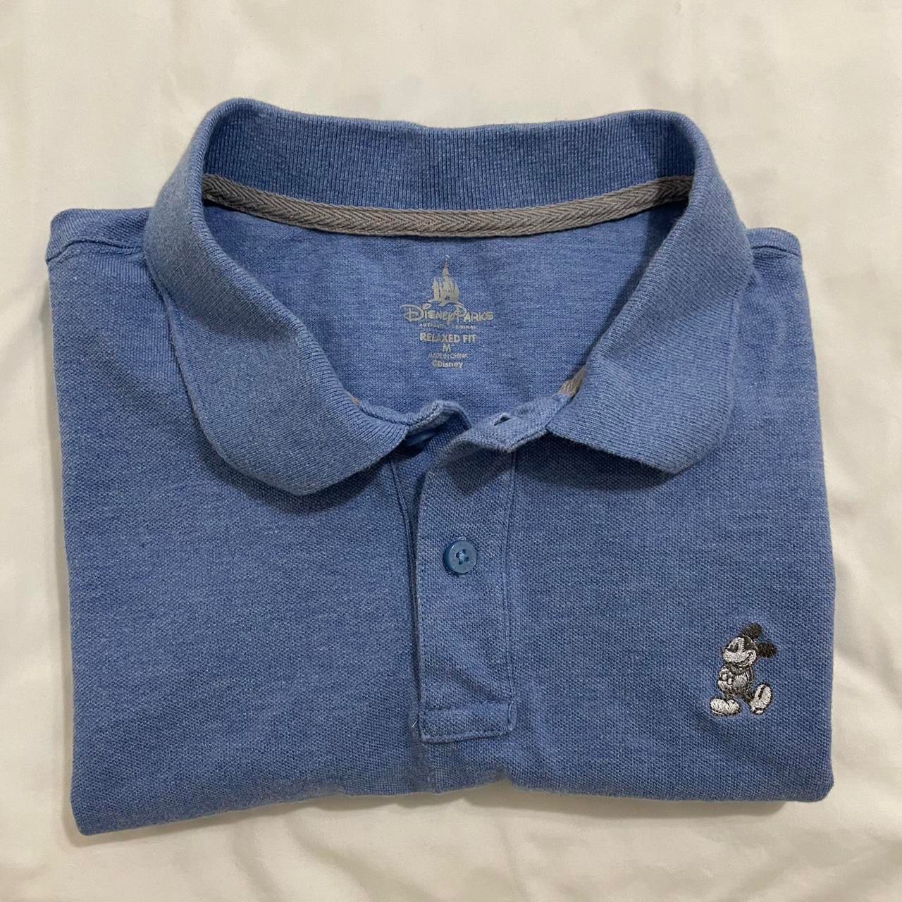 Disney Blue Disney Mickey Mouse polo shirt - Size M | Grailed