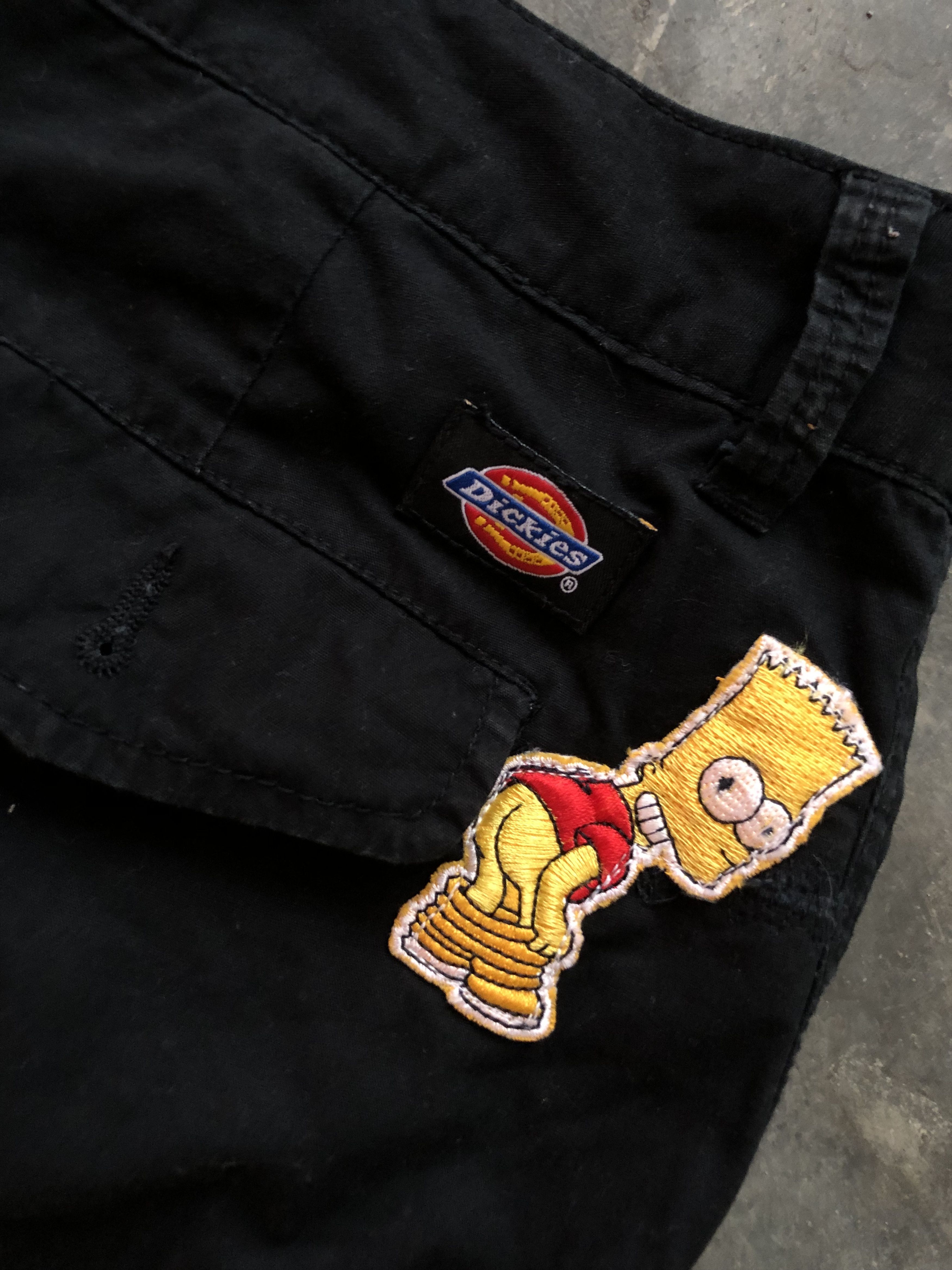 Dickies × The Simpsons Dickies customize the simpsons stitch | Grailed