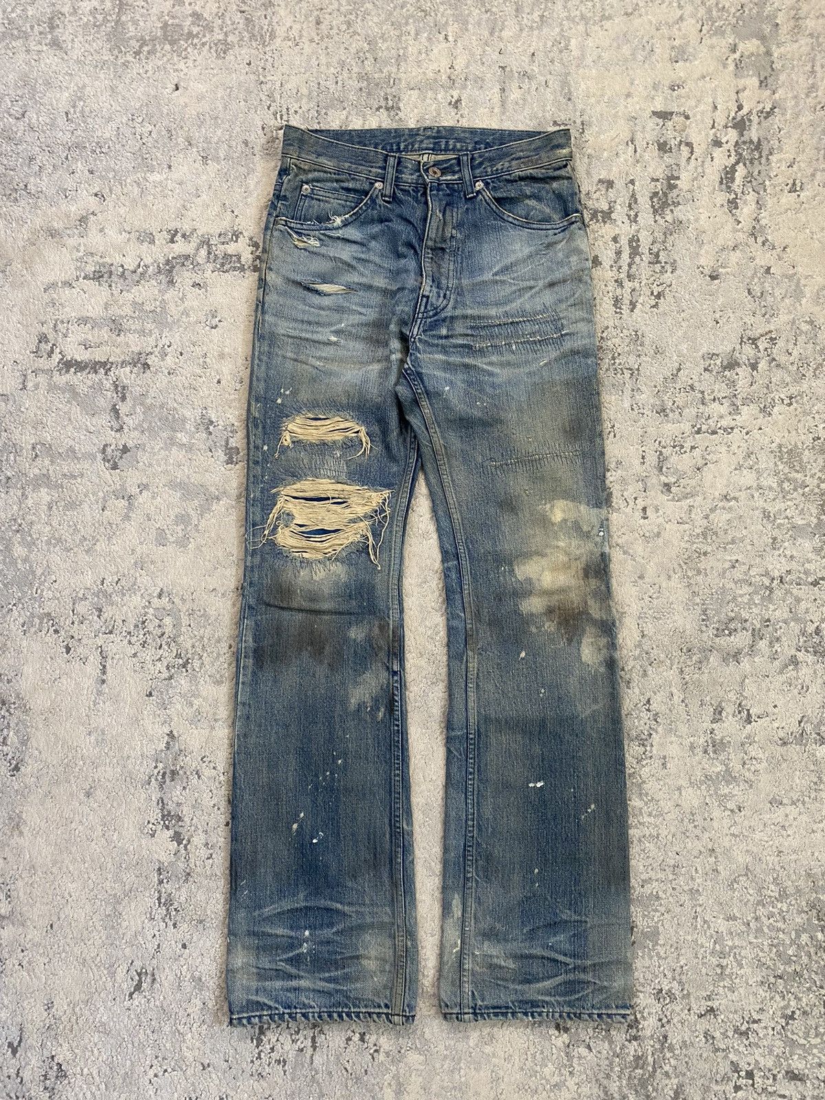 Isamu Katayama Backlash Isamu Katayama Backlash - Distressed Bootcut ...