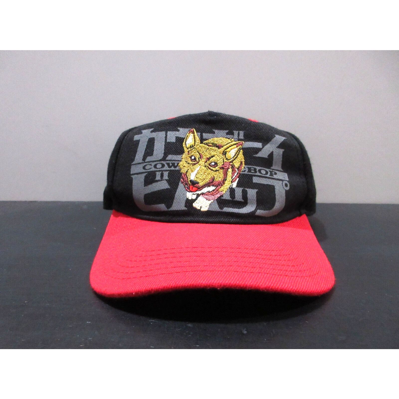 Vintage Cowboy Bebop Hat Cap Snap Back Black Red Anime Japan Cartoon TV ...