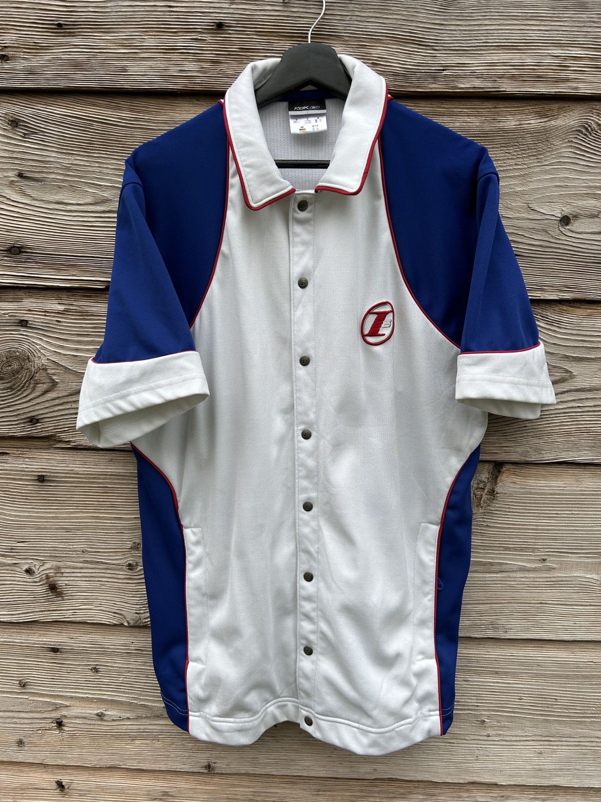 NBA × Reebok 00s Vintage Reebok I3 Allen Iverson NBA Track Top Jacket ...