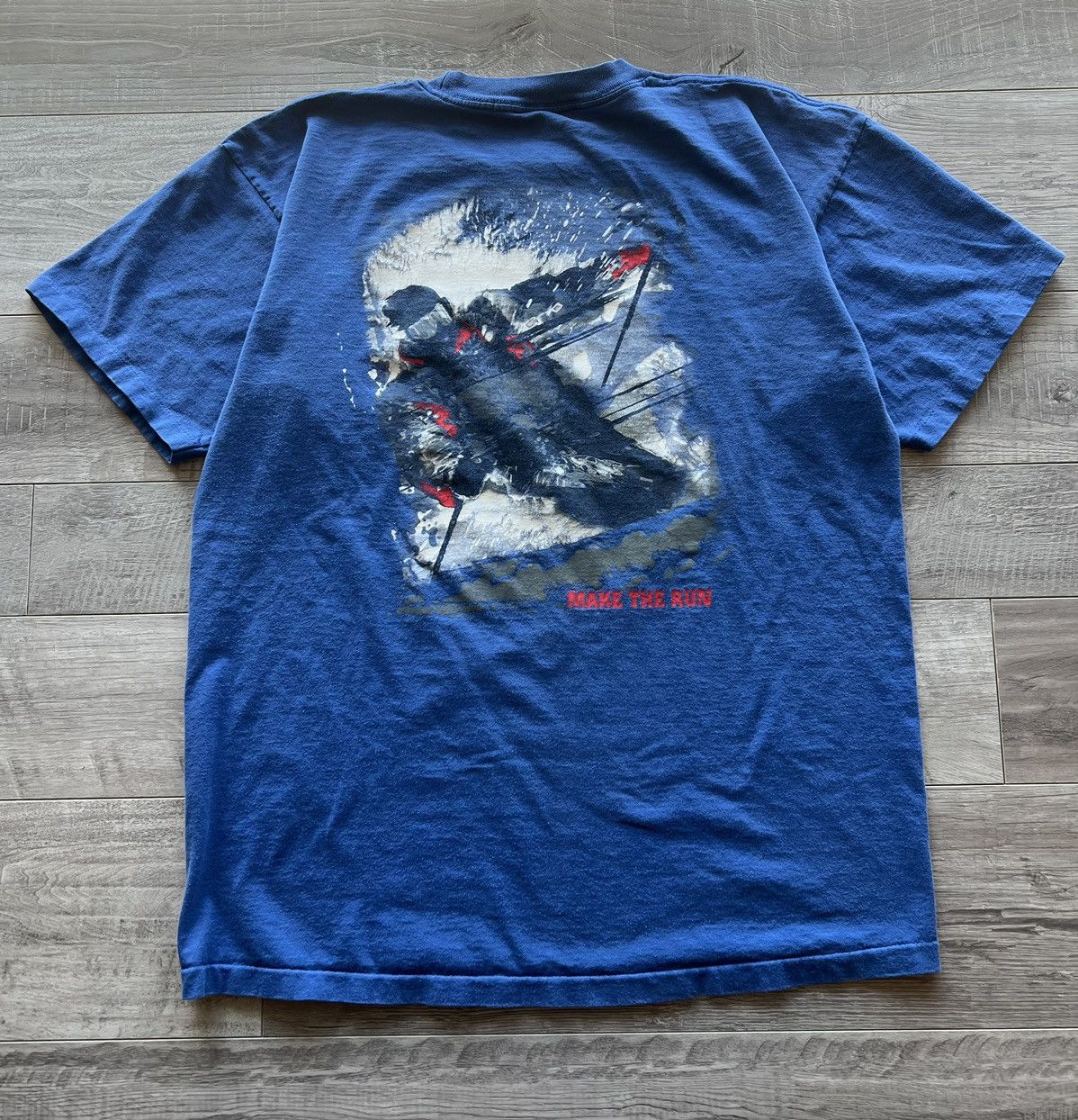 Vintage Vintage Rare 90s Marlboro Cigarette Ski Single Stitch Tshirt ...