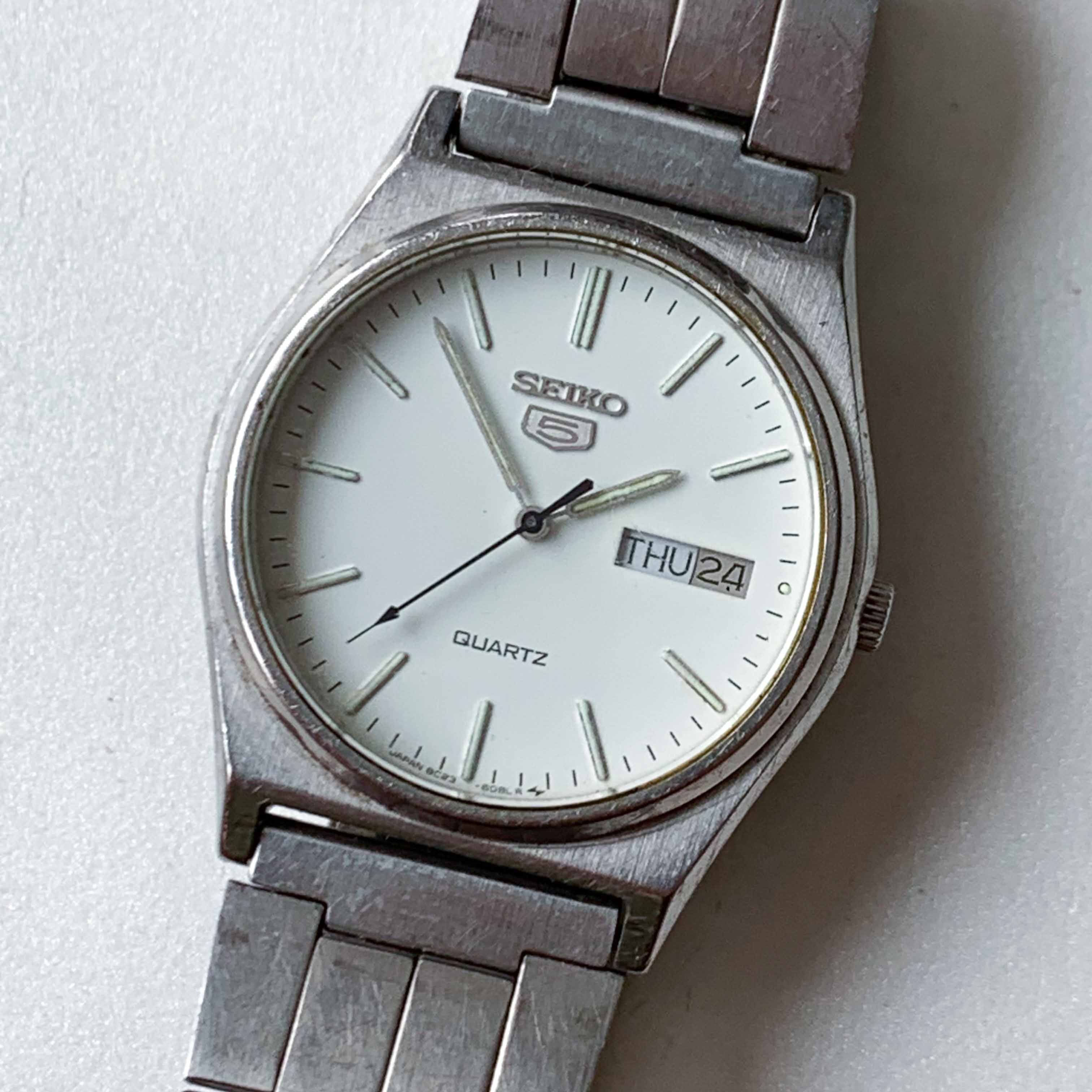 Seiko × Vintage Vintage Old Seiko 5 Quartz Watch | Grailed
