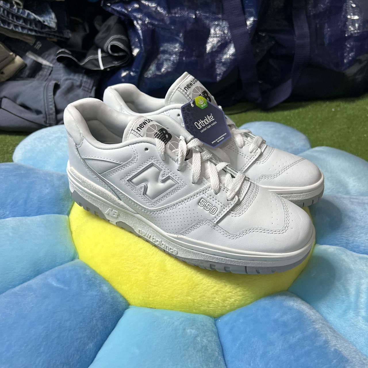 New Balance deadstock new balance 550 white grey chunky sneakers | Grailed