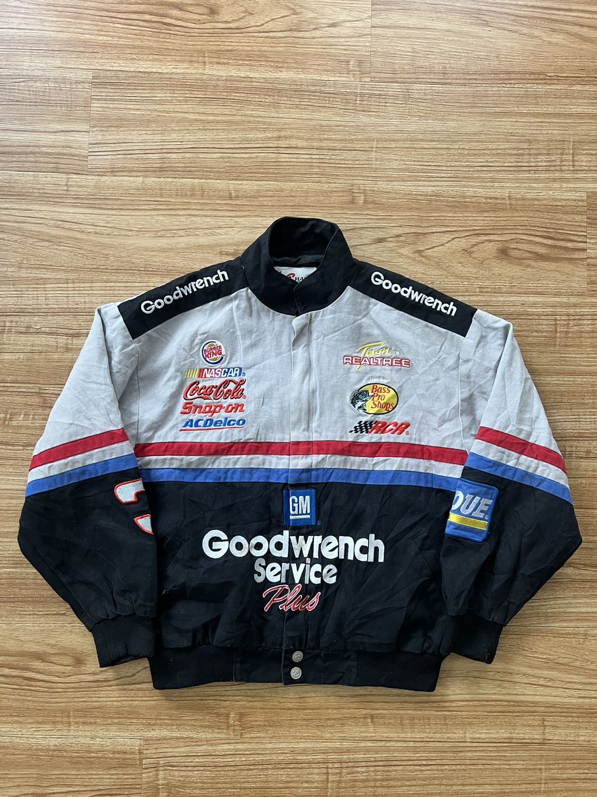 Vintage 90s Dale Earnhardt NASCAR Racing Jacket | Grailed