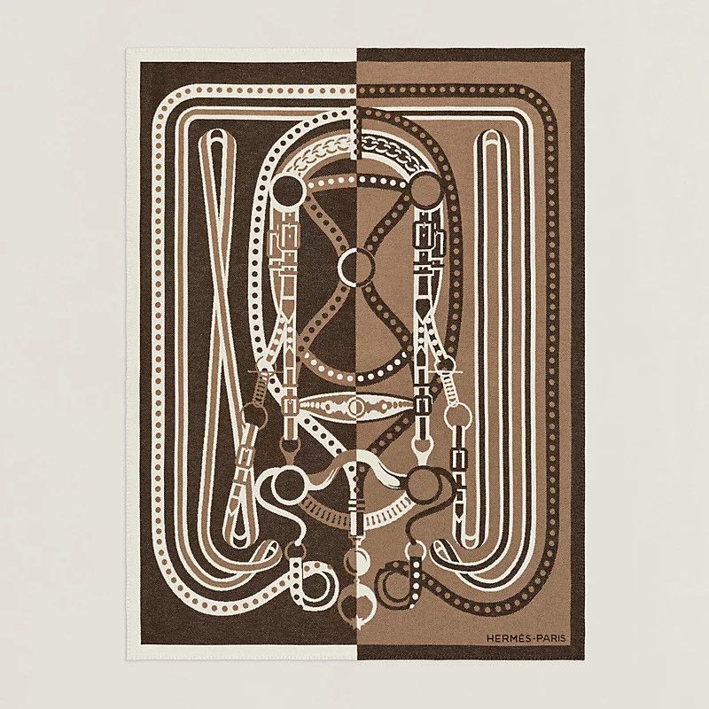 Hermes HERMES Plaid Grand Tralala H103432M 02 | Grailed