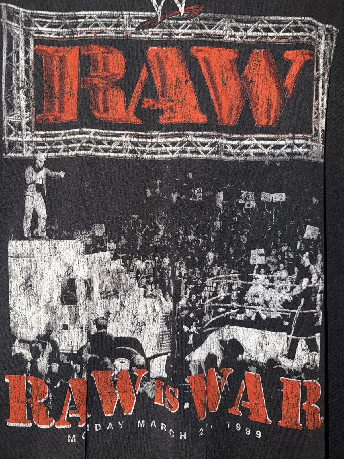 WWE WWE WARZONE GRAPHIC STONE COLD x THE ROCK | Grailed