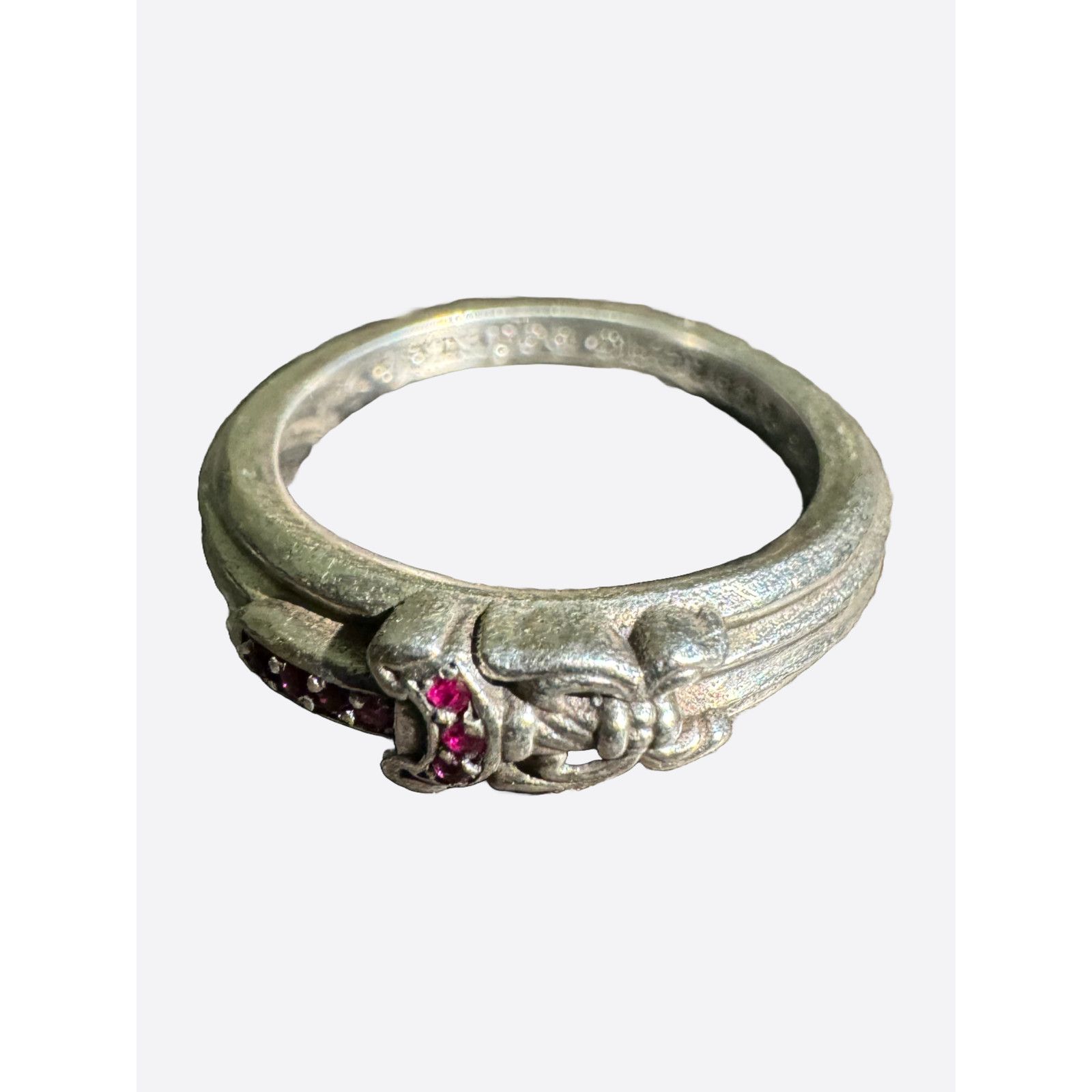 Chrome Hearts Chrome Hearts Ruby Dagger Thin Ring | Grailed