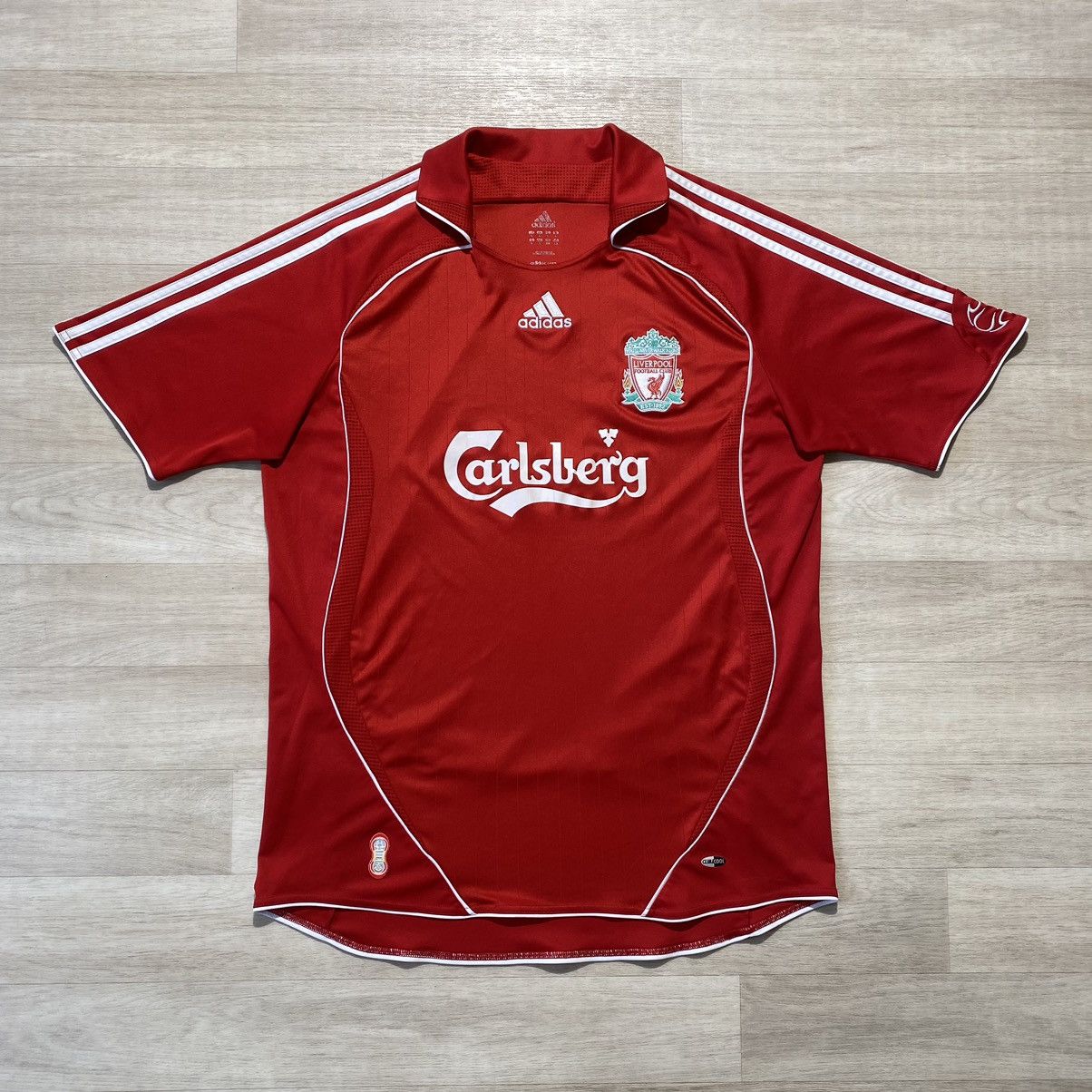Adidas × Vintage Liverpool 2006-08 Home Kit | Grailed