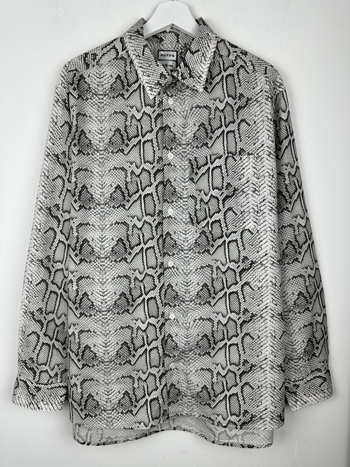 Eytys × Streetwear Eytys Snake Button Up Shirt | Grailed