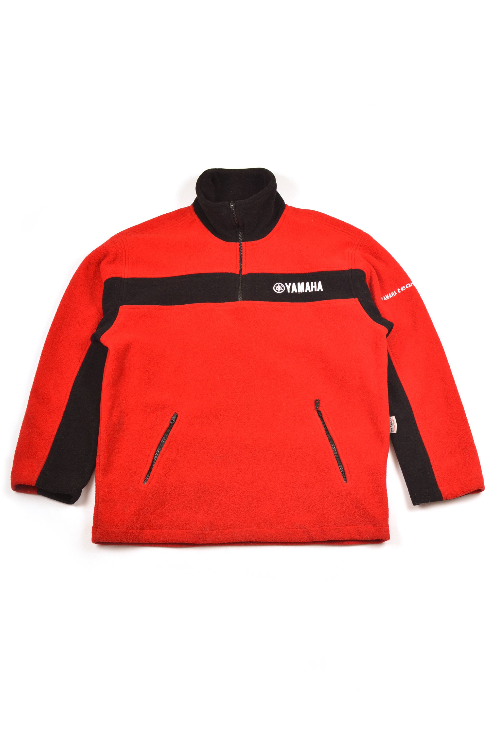 Vintage Yamaha Motorsport Vintage Big Back Logo Fleece Jacket | Grailed