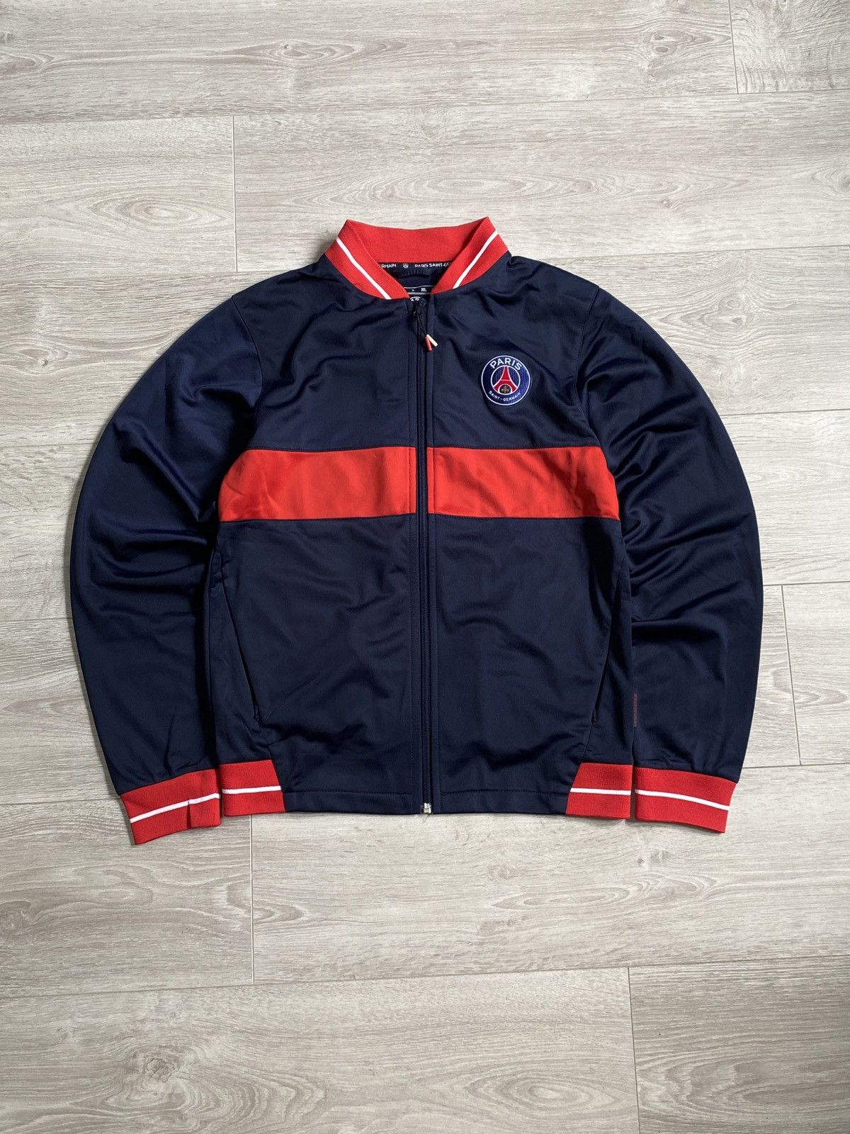 Soccer Jersey PSG Paris Saint Germain Zip Rare Track Jacket Size S ...