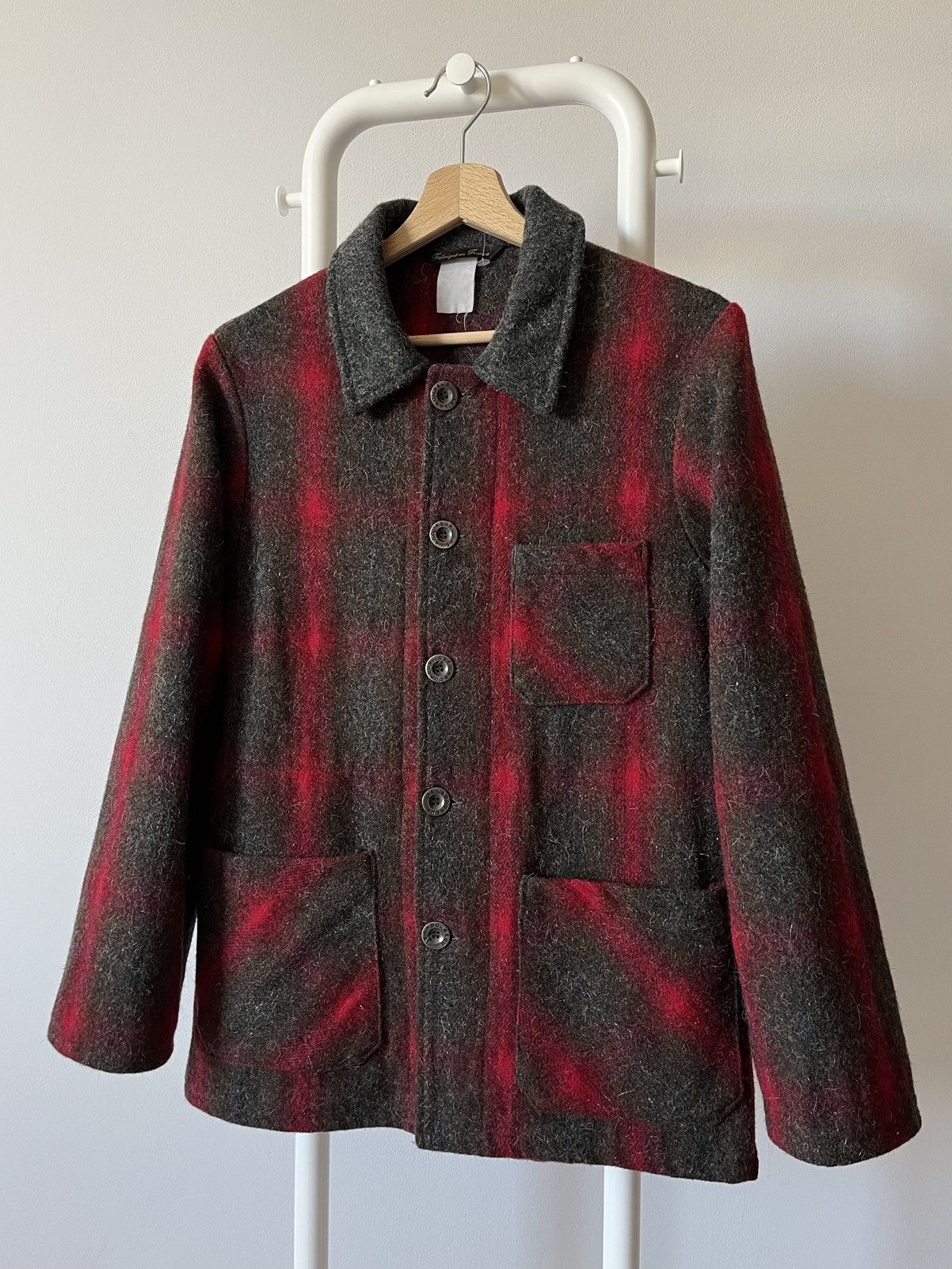 Le Laboureur Men’s Vintage Le Laboureur Wool Chore Coat Work Jacket ...