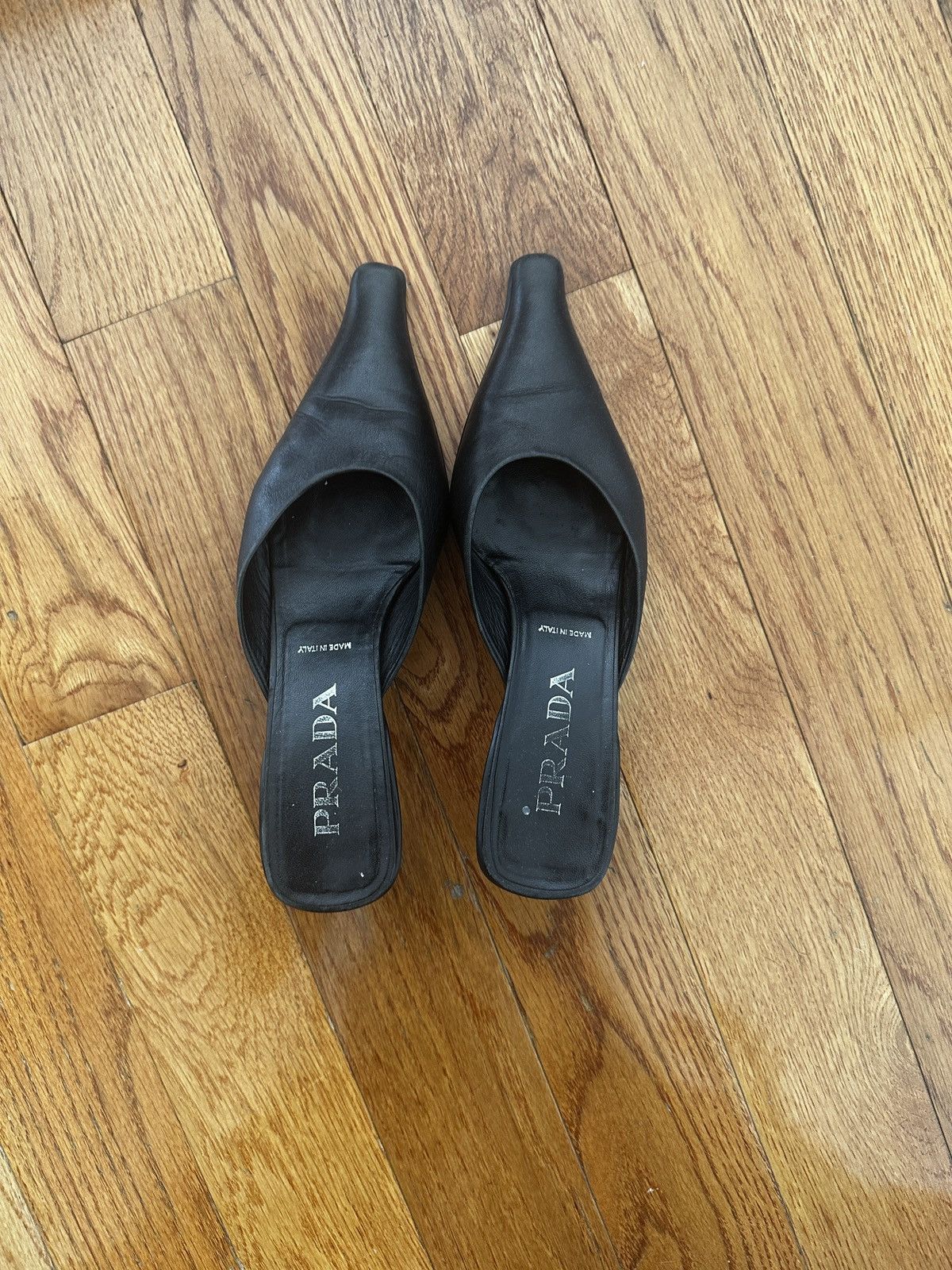 Prada Prada pointed toe mules | Grailed